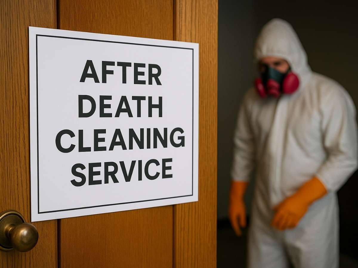 After Death Cleaning Service | Unattended Death Cleanup